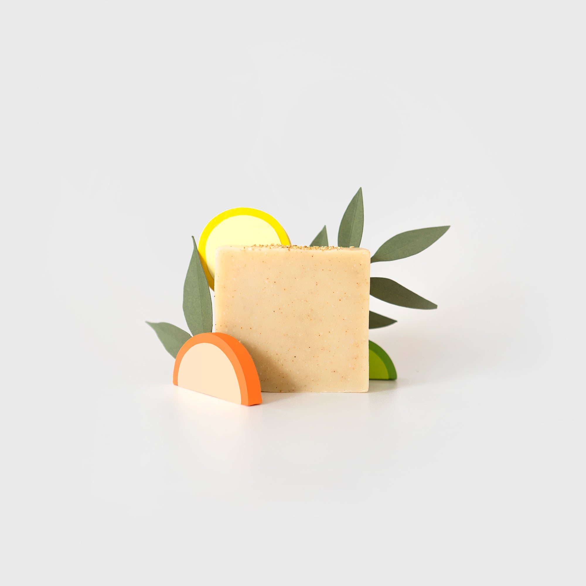 Scented artisanal soap - Citrus + Sage – Flambette